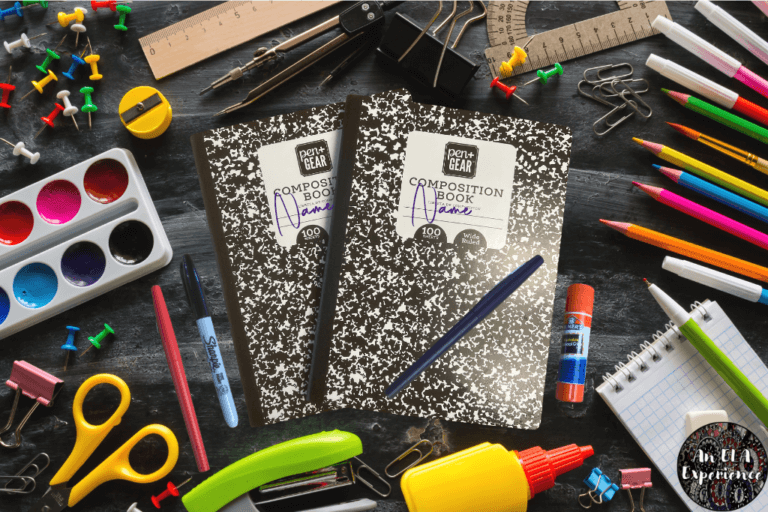 How to Set Up a Writer's Notebook for the School Year Effectively - An ...