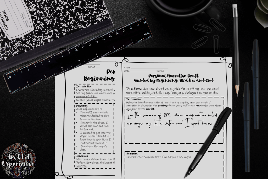 Teach Students How to Write Personal Narratives with Graphic Organizers ...