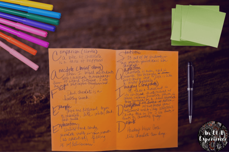 5 Proven Methods for Developing Ideas in Writing - An ELA Experience