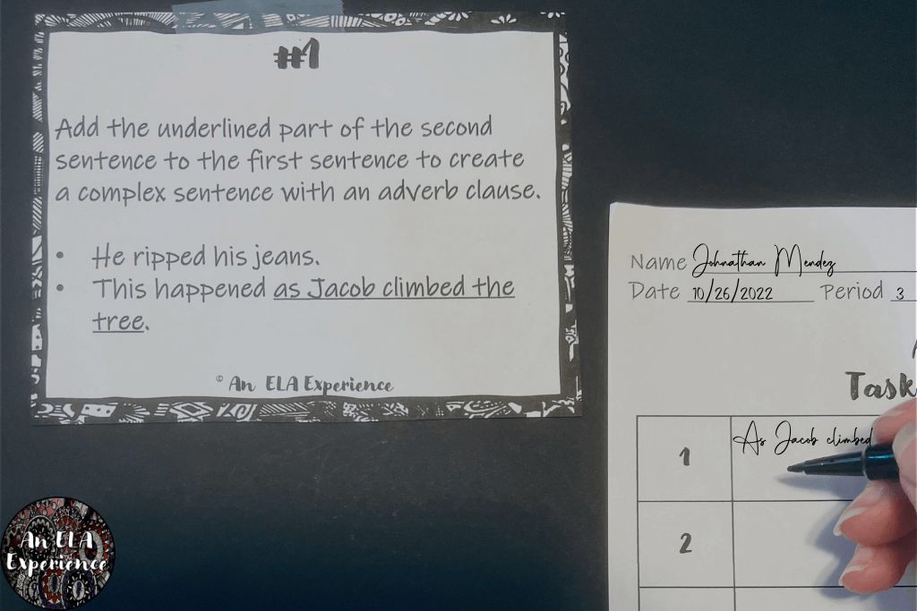 Adverb Clauses and How to Teach Them to Teens - An ELA Experience