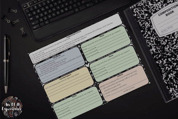 The Best Persuasive Essay Graphic Organizers for Students - An ELA ...