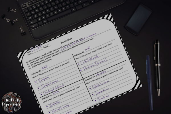 The Best Persuasive Essay Graphic Organizers for Students - An ELA ...