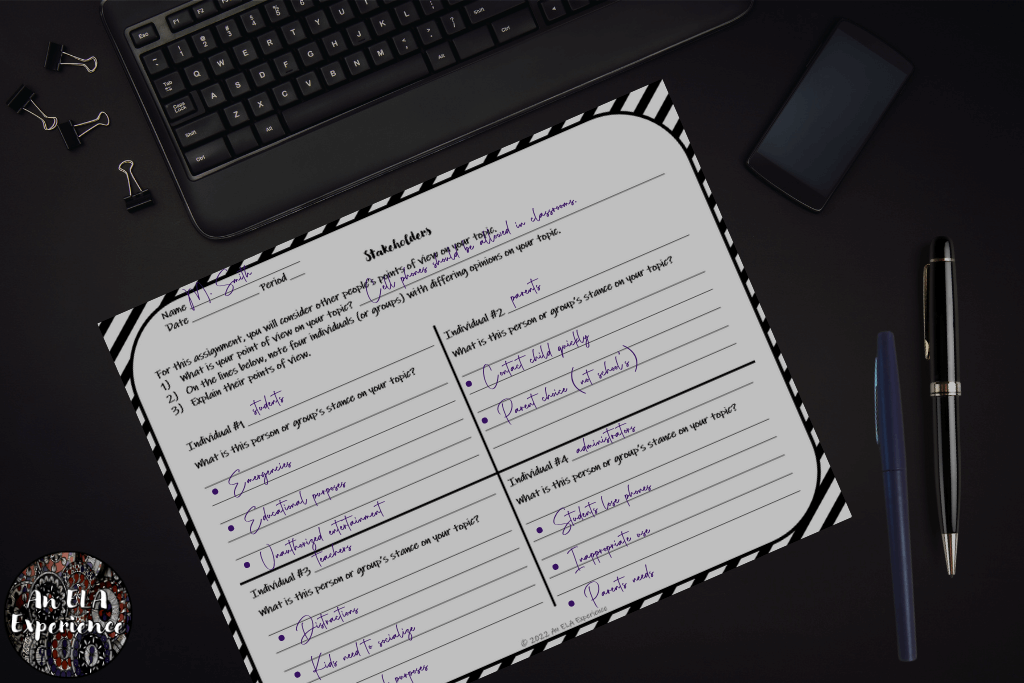 The Best Persuasive Essay Graphic Organizers for Students - An ELA ...