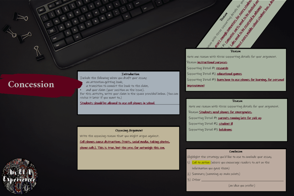 The Best Persuasive Essay Graphic Organizers for Students - An ELA ...