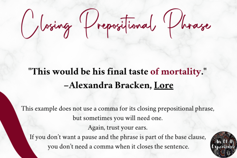 What Is a Prepositional Phrase? (with Professional Examples) - An ELA ...
