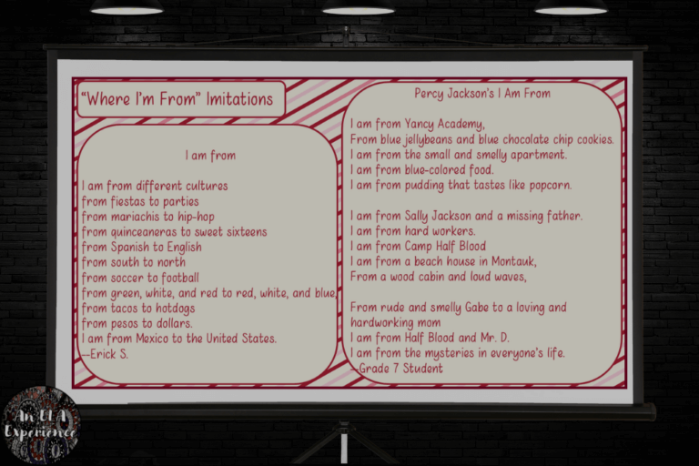 8 Powerful Poetry Lessons for Charming Middle School Minds - An ELA ...